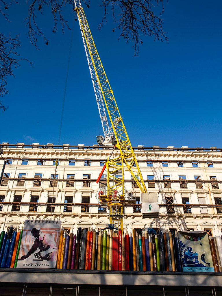 The Lancasters Hoarding | Consultants in Design