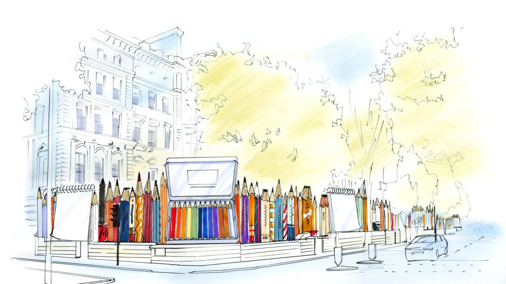 The Lancasters Hoarding | Consultants in Design
